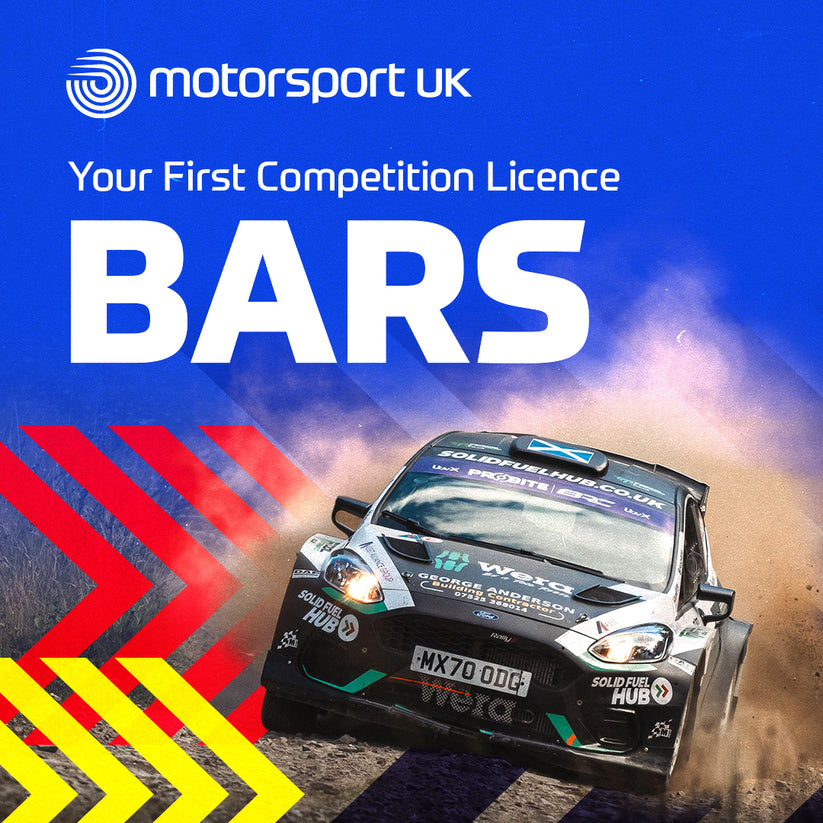 Your First Stage Rally Competition Licence (BARS) – Motorsport UK Shop